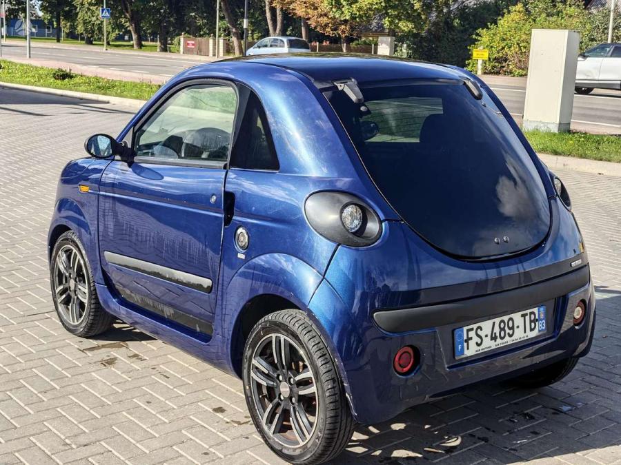 Blue Microcar DUE 2020 in Taurage, with an engine capacity of 0.50 L and mileage of 33 thousand km for 6200 €, photo 5 on AUTOMOTO.COM.LV
