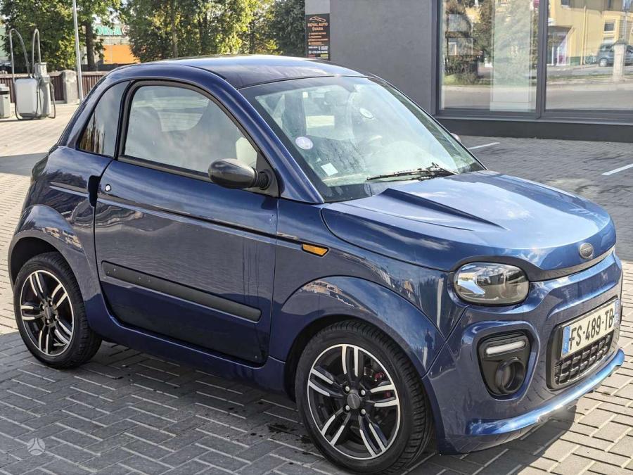 Blue Microcar DUE 2020 in Taurage, with an engine capacity of 0.50 L and mileage of 33 thousand km for 6200 €, photo 7 on AUTOMOTO.COM.LV