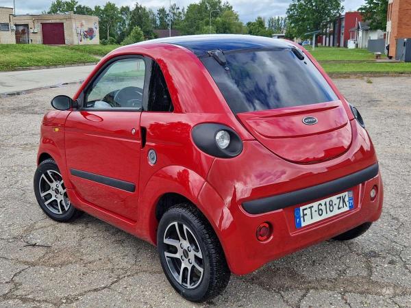 Red Microcar DUE 2020 in Kedainiai, with an engine capacity of 0.50 L and mileage of 31 thousand km for 7900 €, photo 7 on AUTOMOTO.COM.LV