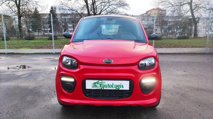 Red Microcar DUE 2024 in Klaipeda, with an engine capacity of 0.50 L and mileage of 4 thousand km for 10990 €, photo 3 on AUTOMOTO.COM.LV