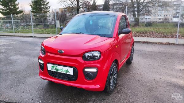 Red Microcar DUE 2024 in Klaipeda, with an engine capacity of 0.50 L and mileage of 4 thousand km for 10990 €, photo 3 on AUTOMOTO.COM.LV