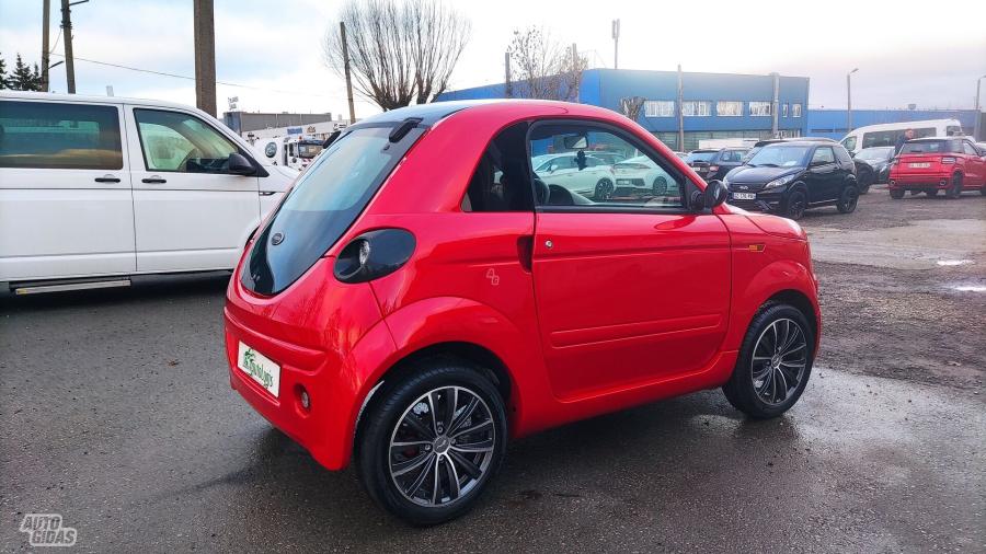 Red Microcar DUE 2024 in Klaipeda, with an engine capacity of 0.50 L and mileage of 4 thousand km for 10990 €, photo 8 on AUTOMOTO.COM.LV