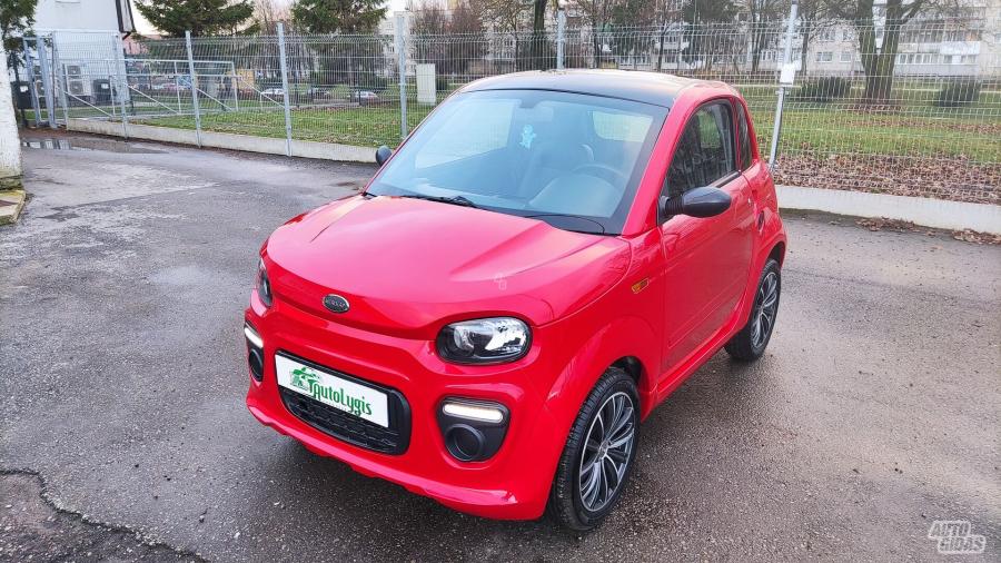 Red Microcar DUE 2024 in Klaipeda, with an engine capacity of 0.50 L and mileage of 4 thousand km for 10990 €, photo 11 on AUTOMOTO.COM.LV