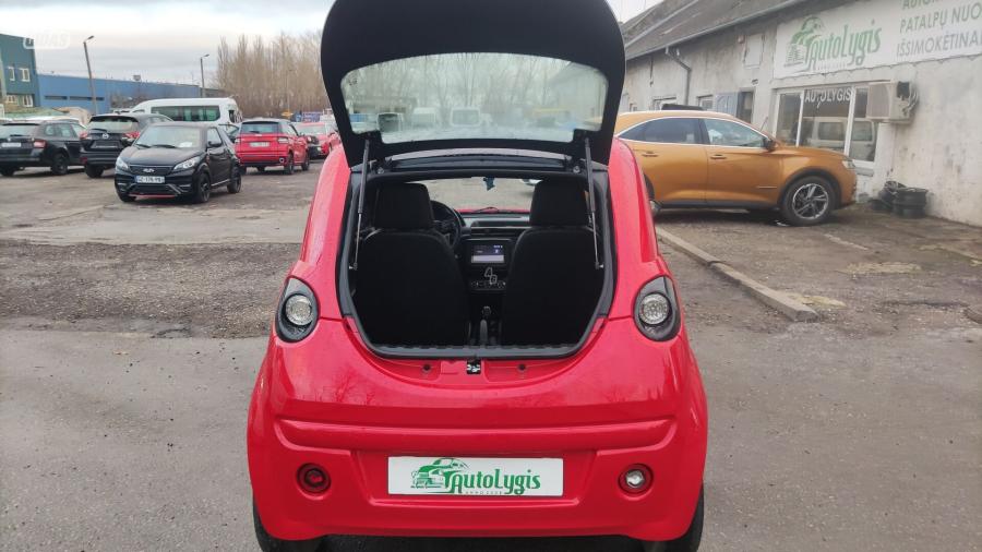 Red Microcar DUE 2024 in Klaipeda, with an engine capacity of 0.50 L and mileage of 4 thousand km for 10990 €, photo 25 on AUTOMOTO.COM.LV