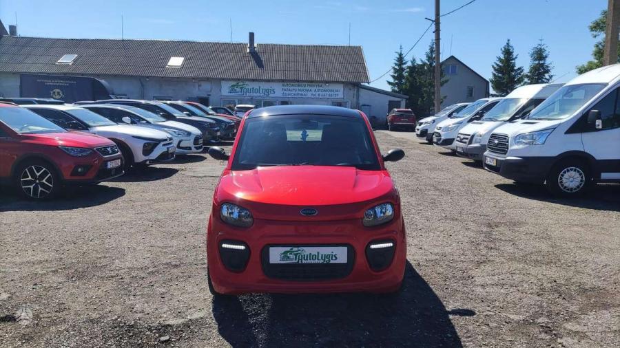 Red Microcar DUE 2024 in Klaipeda, with an engine capacity of 0.50 L and mileage of 4 thousand km for 10490 €, photo 3 on AUTOMOTO.COM.LV