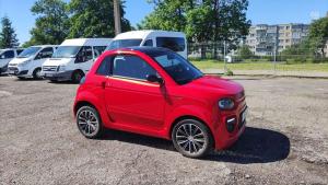 Red Microcar DUE 2024 in Klaipeda, with an engine capacity of 0.50 L and mileage of 4 thousand km for 10490 €, photo 7 on AUTOMOTO.COM.LV