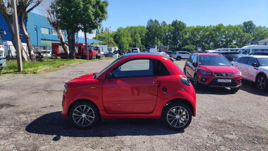 Red Microcar DUE 2024 in Klaipeda, with an engine capacity of 0.50 L and mileage of 4 thousand km for 10490 €, photo 9 on AUTOMOTO.COM.LV