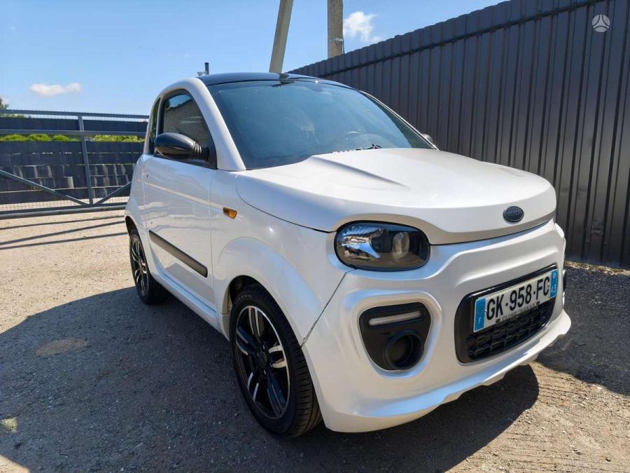 Balts Microcar DUE 2022 Kauņa, ar dzinēja tilpumu 0.50 L un nobraukumu 23 tūkst. km par 6200 €, foto 3 vietnē AUTOMOTO.COM.LV