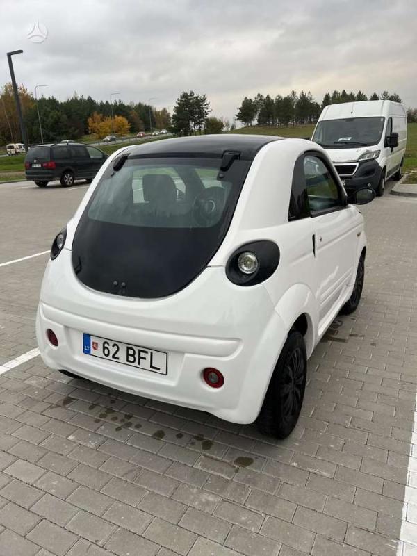 White Microcar DUE 2018 in Alytus, with an engine capacity of 0.00 L and mileage of 42 thousand km for 4500 €, photo 6 on AUTOMOTO.COM.LV
