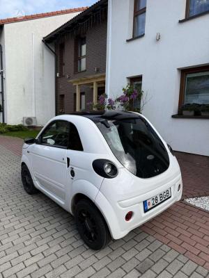 White Microcar DUE 2022 in Klaipeda, with an engine capacity of 0.50 L and mileage of 27 thousand km for 6900 €, photo 4 on AUTOMOTO.COM.LV