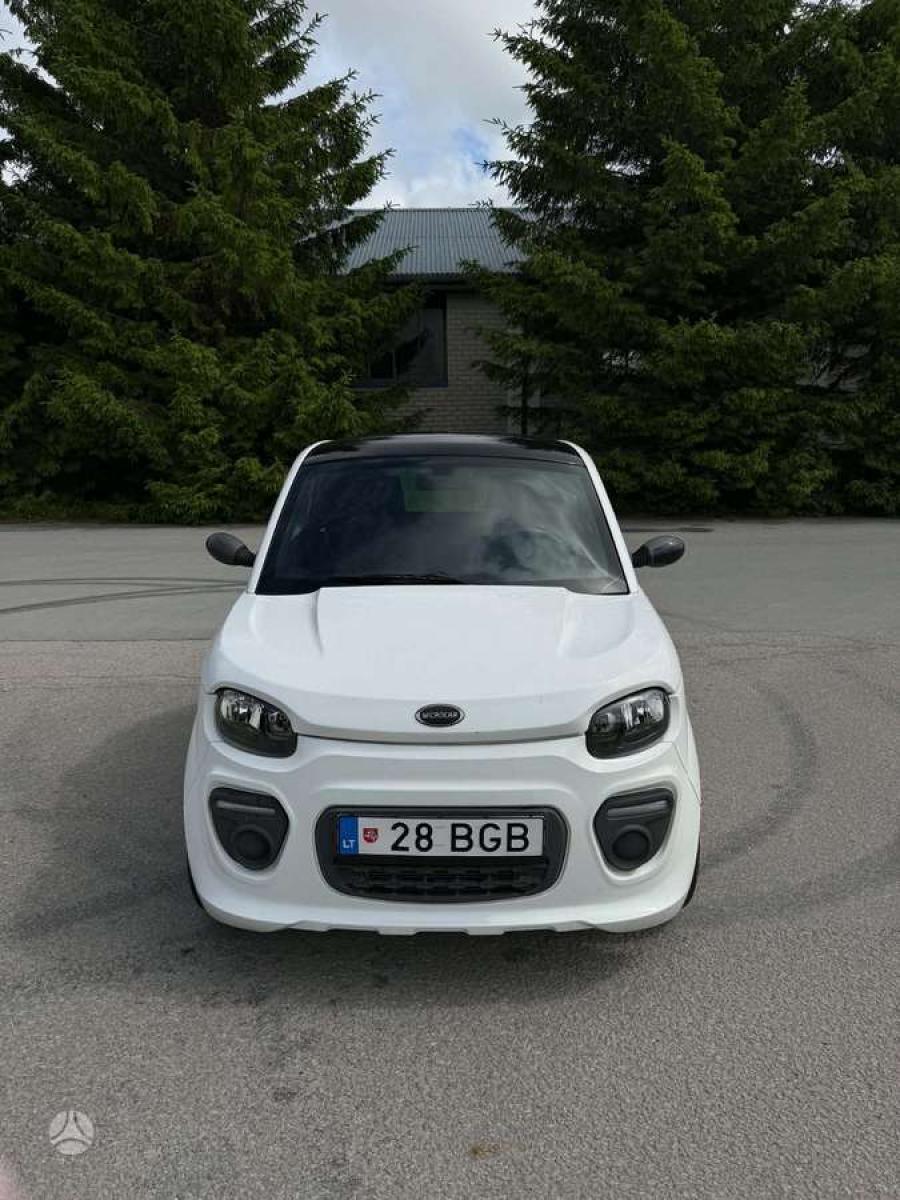 White Microcar DUE 2022 in Klaipeda, with an engine capacity of 0.50 L and mileage of 27 thousand km for 6900 €, photo 6 on AUTOMOTO.COM.LV
