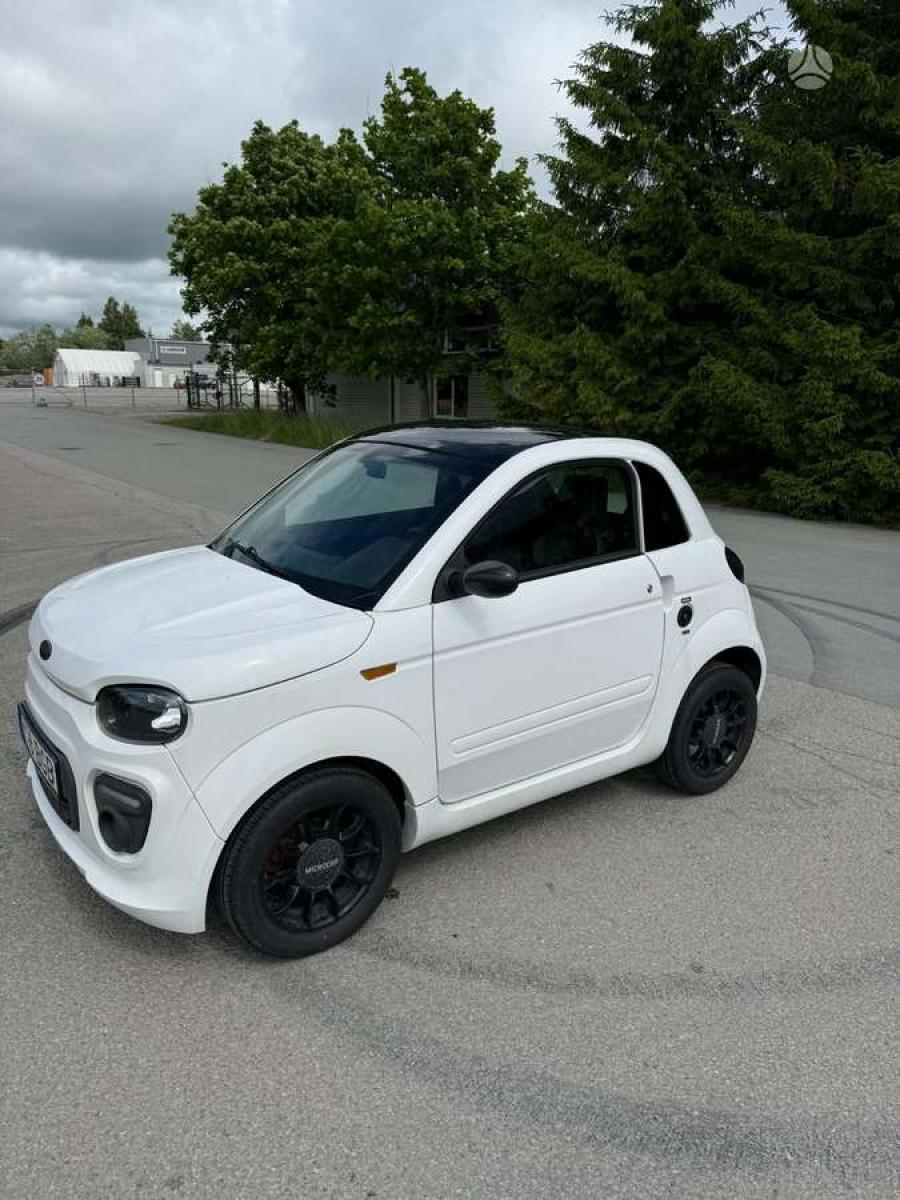 White Microcar DUE 2022 in Klaipeda, with an engine capacity of 0.50 L and mileage of 27 thousand km for 6900 €, photo 7 on AUTOMOTO.COM.LV