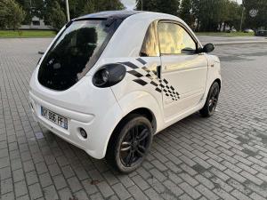 White Microcar DUE 2024 in Gargzdai, with an engine capacity of 0.48 L and mileage of 2 thousand km for 8999 €, photo 6 on AUTOMOTO.COM.LV