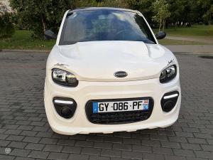 White Microcar DUE 2024 in Gargzdai, with an engine capacity of 0.48 L and mileage of 2 thousand km for 8999 €, photo 9 on AUTOMOTO.COM.LV