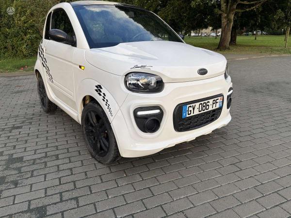 White Microcar DUE 2024 in Gargzdai, with an engine capacity of 0.48 L and mileage of 2 thousand km for 8999 €, photo 10 on AUTOMOTO.COM.LV