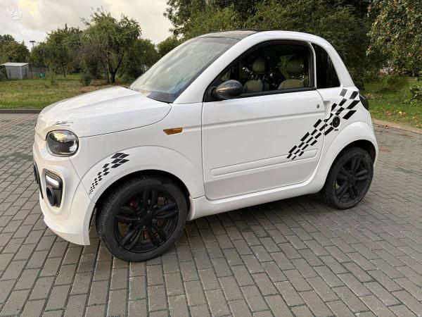 White Microcar DUE 2024 in Gargzdai, with an engine capacity of 0.48 L and mileage of 2 thousand km for 8999 €, photo 11 on AUTOMOTO.COM.LV