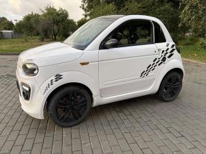 White Microcar DUE 2024 in Gargzdai, with an engine capacity of 0.48 L and mileage of 2 thousand km for 8999 €, photo 11 on AUTOMOTO.COM.LV