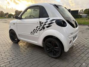White Microcar DUE 2024 in Gargzdai, with an engine capacity of 0.48 L and mileage of 2 thousand km for 8999 €, photo 12 on AUTOMOTO.COM.LV
