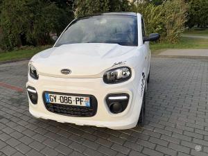 White Microcar DUE 2024 in Gargzdai, with an engine capacity of 0.48 L and mileage of 2 thousand km for 8999 €, photo 16 on AUTOMOTO.COM.LV