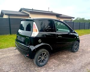 Black Microcar M.GO 2011 in Utena, with an engine capacity of 0.50 L and mileage of 4 thousand km for 2800 €, photo 8 on AUTOMOTO.COM.LV