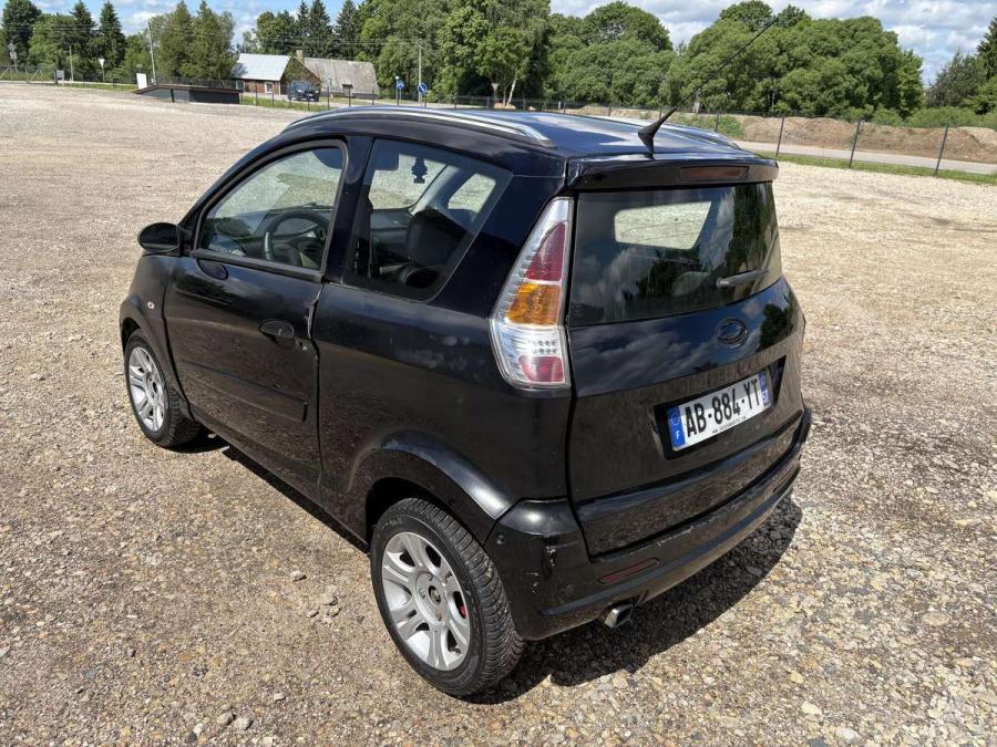 Melns Microcar Mgo 2009 Kelmė, ar dzinēja tilpumu 0.52 L un nobraukumu 59 tūkst. km par 1900 €, foto 6 vietnē AUTOMOTO.COM.LV
