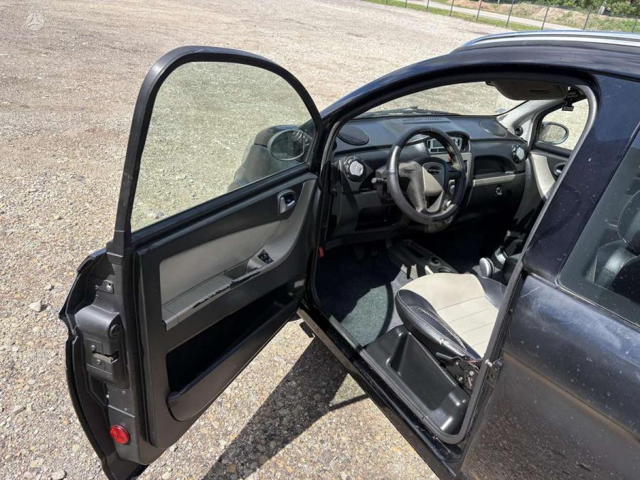 Melns Microcar Mgo 2009 Kelmė, ar dzinēja tilpumu 0.52 L un nobraukumu 59 tūkst. km par 1900 €, foto 17 vietnē AUTOMOTO.COM.LV