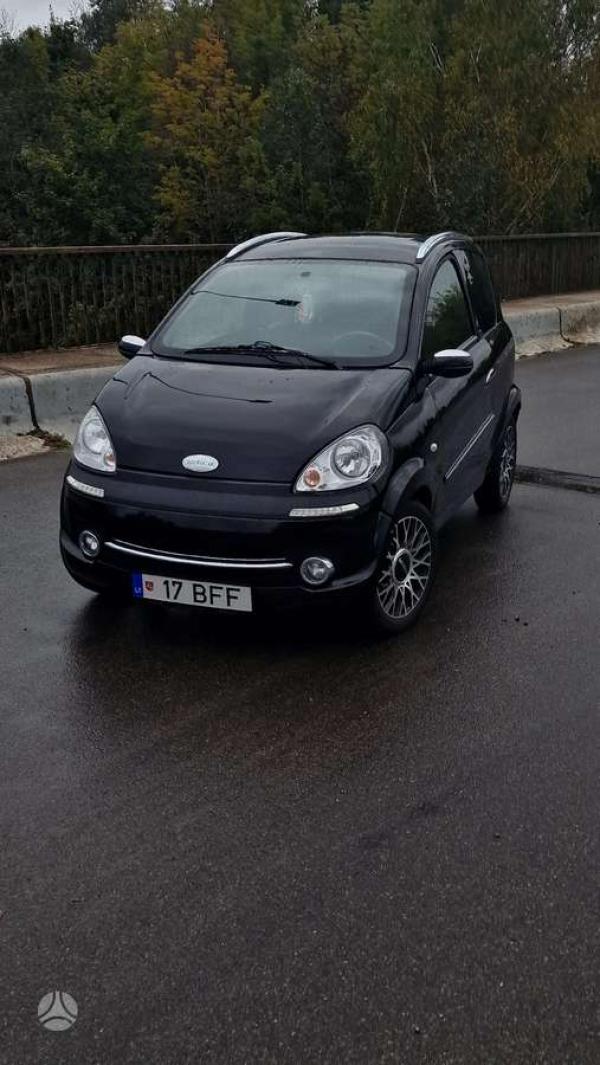 Black Microcar Mgo 2014 in Vilnius, with an engine capacity of 0.51 L and mileage of 33 thousand km for 5000 €, photo 1 on AUTOMOTO.COM.LV