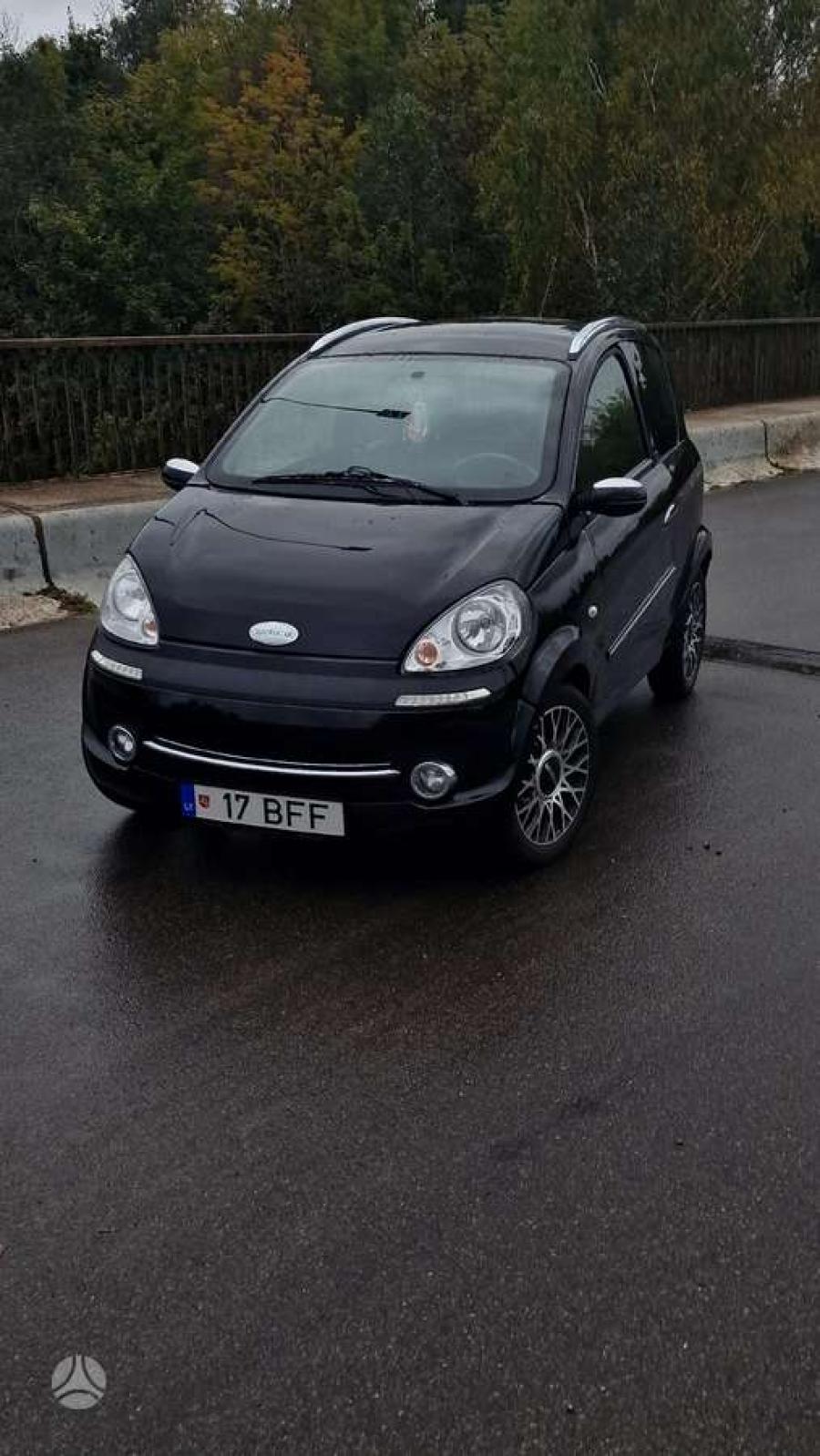 Black Microcar Mgo 2014 in Vilnius, with an engine capacity of 0.51 L and mileage of 33 thousand km for 5000 €, photo 1 on AUTOMOTO.COM.LV