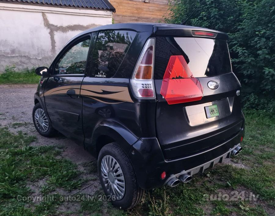 Black Microcar M.GO 2011 in Tallinn, with an engine capacity of 0.44 L and mileage of 0 thousand km for 3500 €, photo 4 on AUTOMOTO.COM.LV