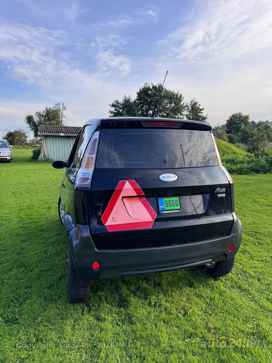 Melns Microcar M.GO 2014 Tallina, ar dzinēja tilpumu 0.48 L un nobraukumu 85 tūkst. km par 3990 €, foto 4 vietnē AUTOMOTO.COM.LV