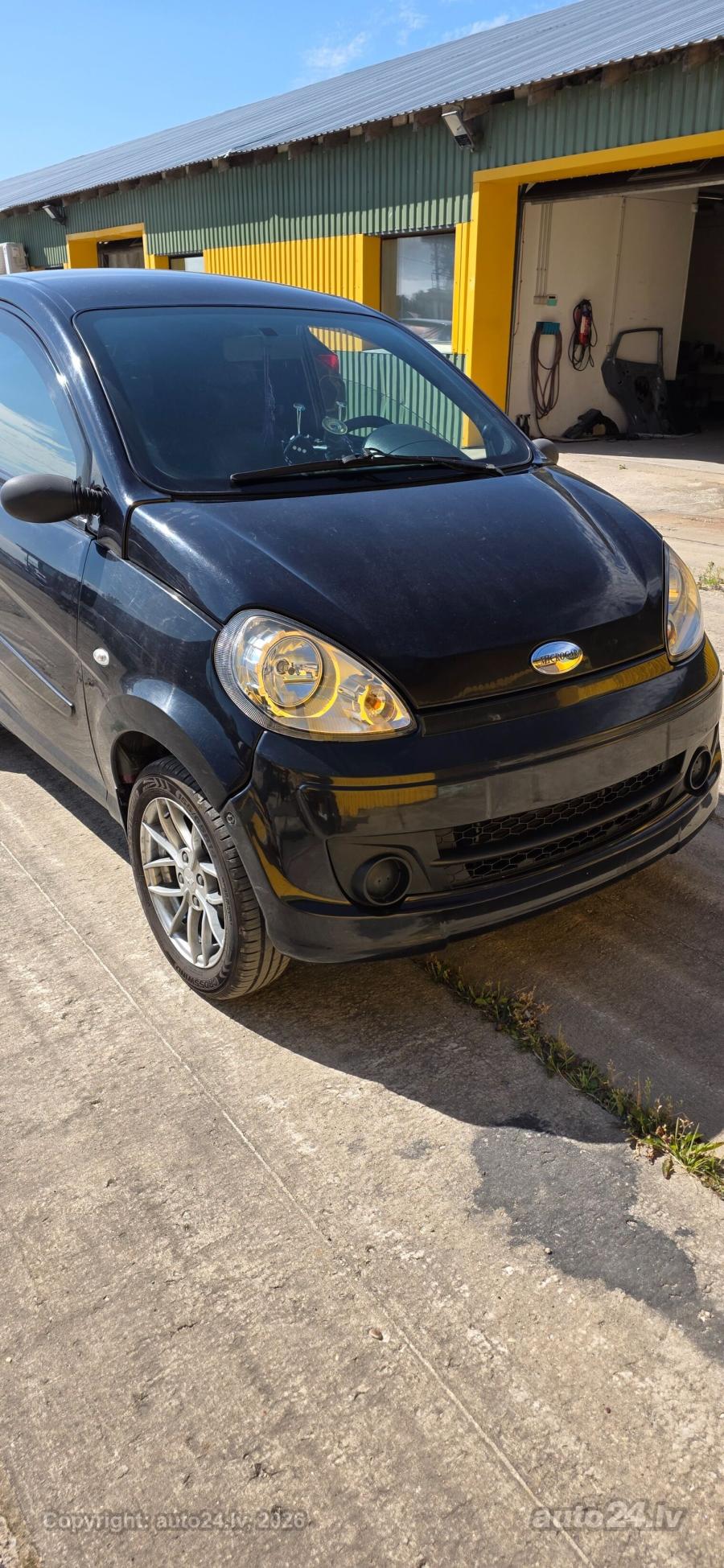 Black Microcar M.GO 2014 in Tallinn, with an engine capacity of 0.49 L and mileage of 0 thousand km for 4900 €, photo 3 on AUTOMOTO.COM.LV