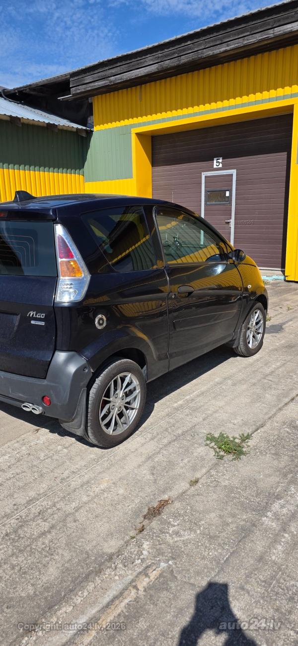 Melns Microcar M.GO 2014 Tallina, ar dzinēja tilpumu 0.49 L un nobraukumu 0 tūkst. km par 4900 €, foto 9 vietnē AUTOMOTO.COM.LV
