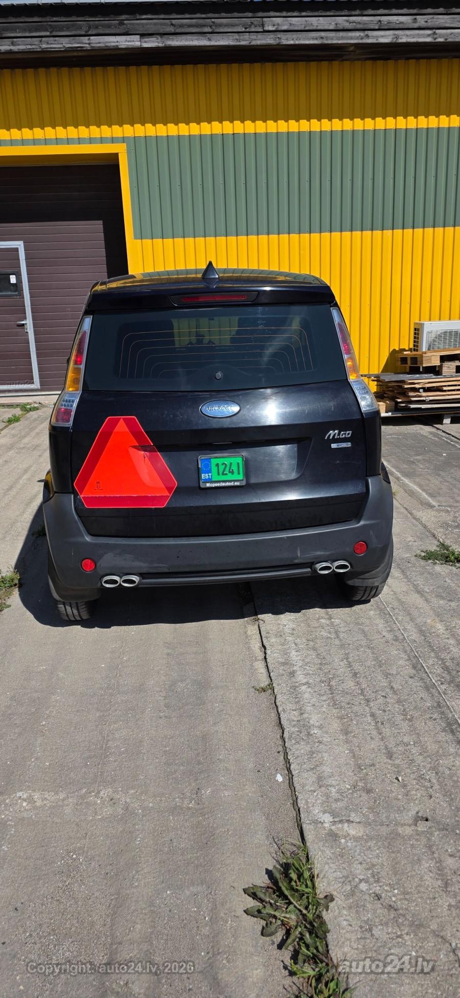 Black Microcar M.GO 2014 in Tallinn, with an engine capacity of 0.49 L and mileage of 0 thousand km for 4900 €, photo 12 on AUTOMOTO.COM.LV
