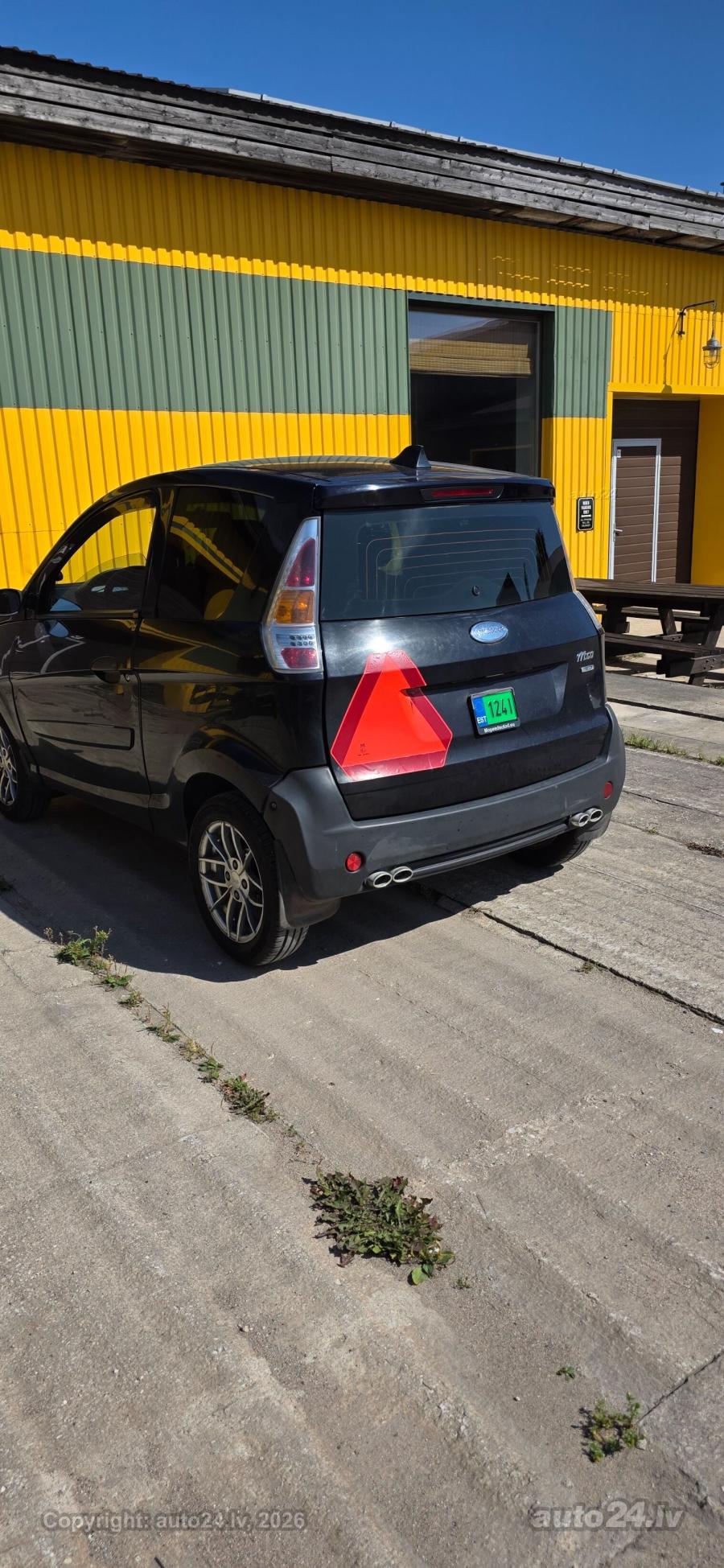 Black Microcar M.GO 2014 in Tallinn, with an engine capacity of 0.49 L and mileage of 0 thousand km for 4900 €, photo 13 on AUTOMOTO.COM.LV