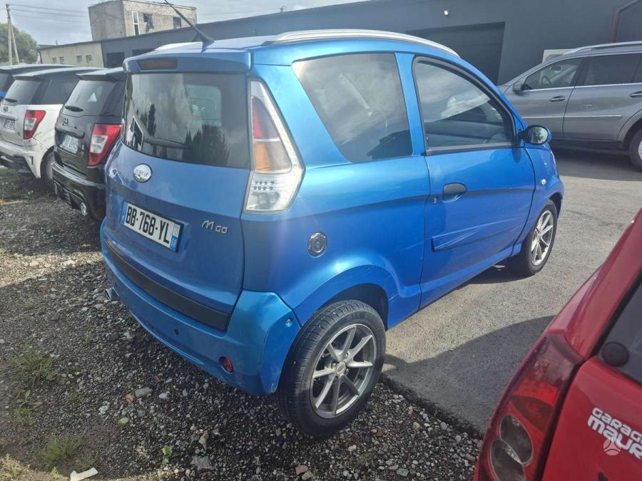 Zils Microcar Mgo 2010 Klaipėda, ar dzinēja tilpumu 0.50 L un nobraukumu 22 tūkst. km par 3400 €, foto 3 vietnē AUTOMOTO.COM.LV