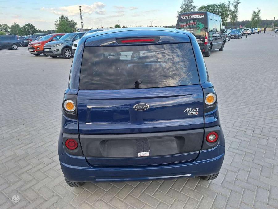 Blue Microcar Mgo 2018 in Taurage, with an engine capacity of 0.50 L and mileage of 34 thousand km for 6099 €, photo 5 on AUTOMOTO.COM.LV