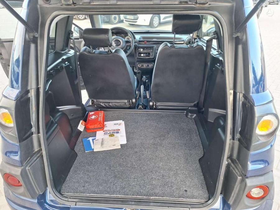 Blue Microcar Mgo 2018 in Taurage, with an engine capacity of 0.50 L and mileage of 34 thousand km for 6099 €, photo 9 on AUTOMOTO.COM.LV