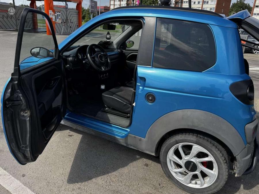 Blue Microcar Mgo 2018 in Siauliai, with an engine capacity of 0.48 L and mileage of 48 thousand km for 6400 €, photo 11 on AUTOMOTO.COM.LV