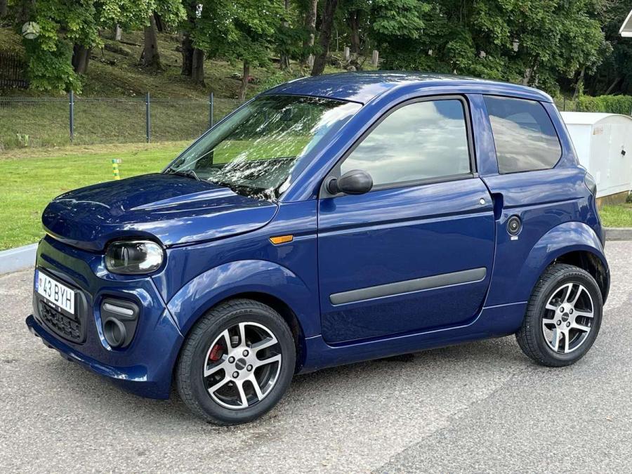Zils Microcar Mgo 2020 Kauņa, ar dzinēja tilpumu 0.48 L un nobraukumu 21 tūkst. km par 8500 €, foto 1 vietnē AUTOMOTO.COM.LV