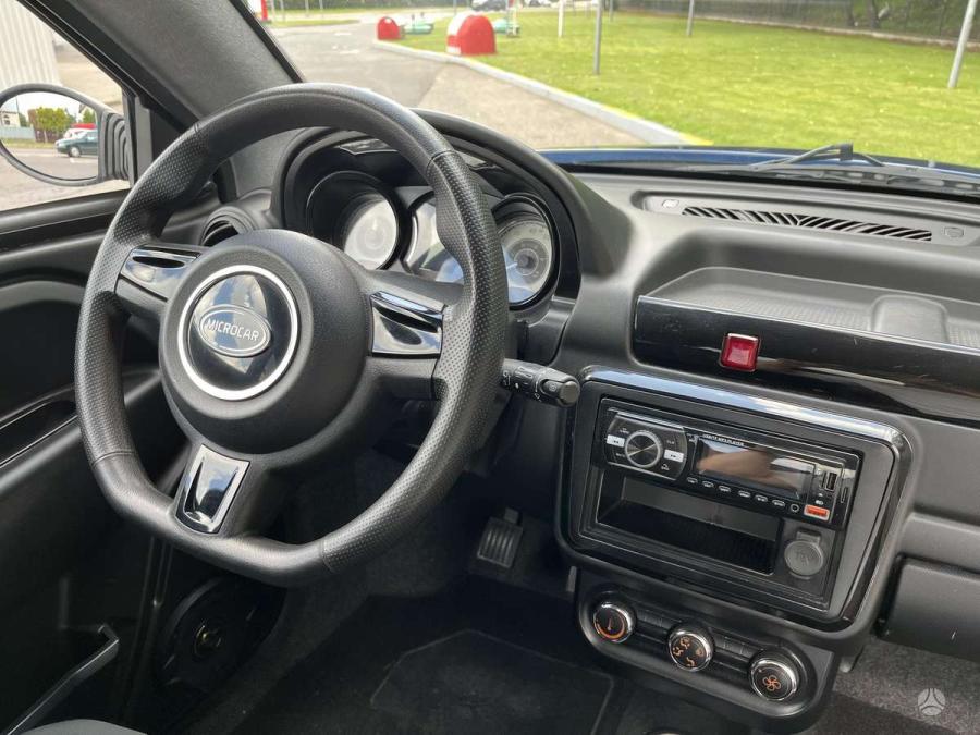 Zils Microcar Mgo 2020 Kauņa, ar dzinēja tilpumu 0.48 L un nobraukumu 21 tūkst. km par 8500 €, foto 9 vietnē AUTOMOTO.COM.LV