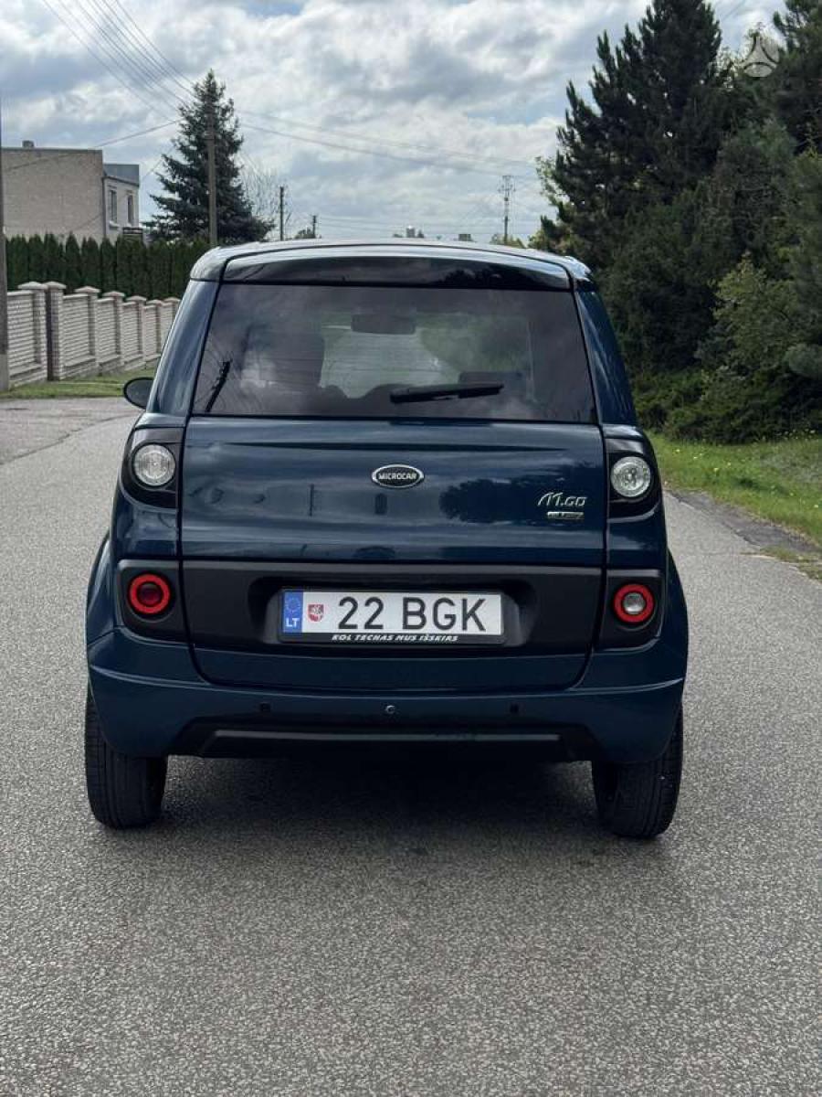 Blue Microcar Mgo 2023 in Salcininkai, with an engine capacity of 0.48 L and mileage of 27 thousand km for 7850 €, photo 7 on AUTOMOTO.COM.LV