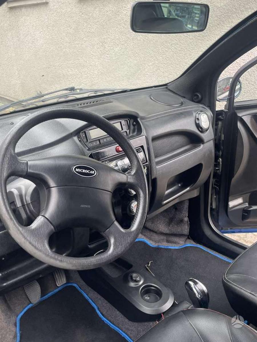 Zils Microcar Mgo 2013 Jonava, ar dzinēja tilpumu 0.51 L un nobraukumu 33 tūkst. km par 7400 €, foto 8 vietnē AUTOMOTO.COM.LV