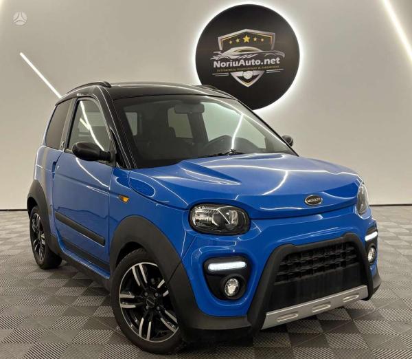 Zils Microcar Mgo 2019 Marijampole, ar dzinēja tilpumu 0.48 L un nobraukumu 17 tūkst. km par 7999 €, foto 1 vietnē AUTOMOTO.COM.LV