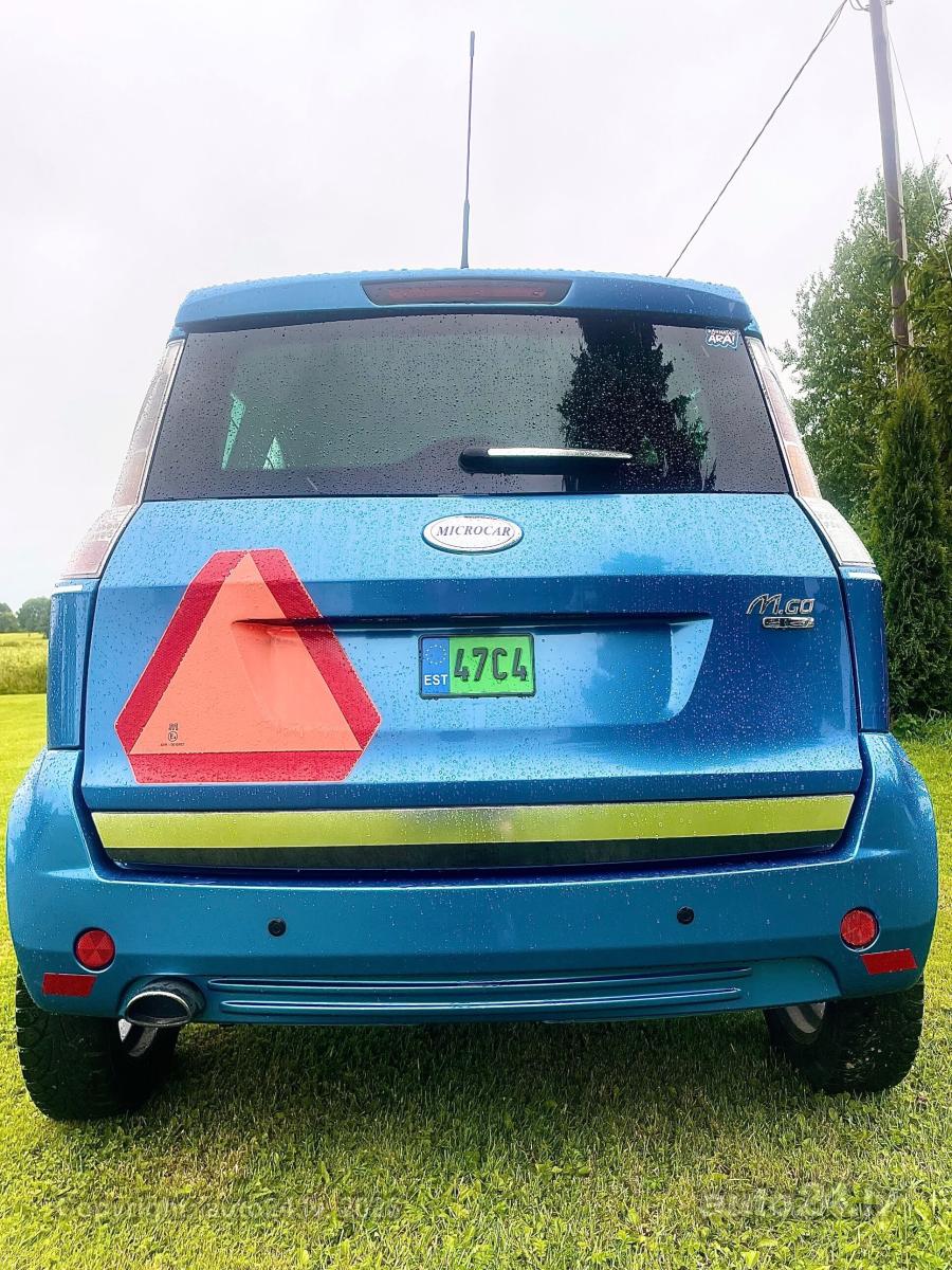 Blue Microcar M.GO 2010 in Tallinn, with an engine capacity of 0.00 L and mileage of 20 thousand km for 4699 €, photo 9 on AUTOMOTO.COM.LV