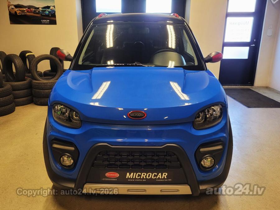 Синий Микрокар M.GO 2023 в Таллин, объемом двигателя 0.49 л и пробегом 0 тыс. км за 13950 €, фото 3 на AUTOMOTO.COM.LV