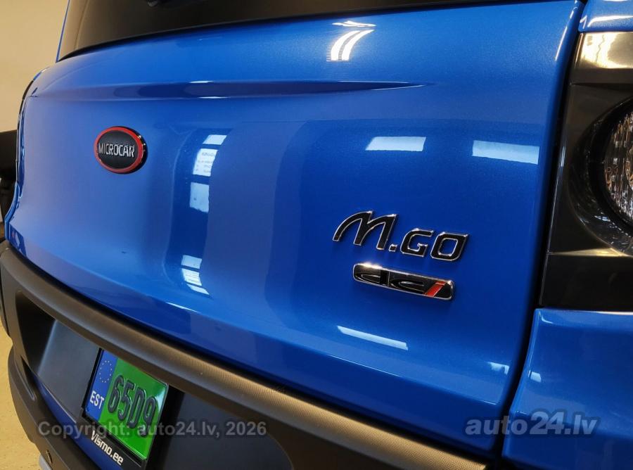 Синий Микрокар M.GO 2023 в Таллин, объемом двигателя 0.49 л и пробегом 0 тыс. км за 13950 €, фото 26 на AUTOMOTO.COM.LV
