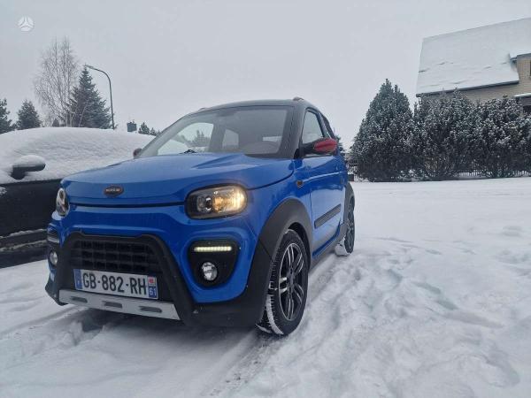 Blue Microcar Mgo 2021 in Kaunas, with an engine capacity of 0.48 L and mileage of 13 thousand km for 7900 €, photo 2 on AUTOMOTO.COM.LV