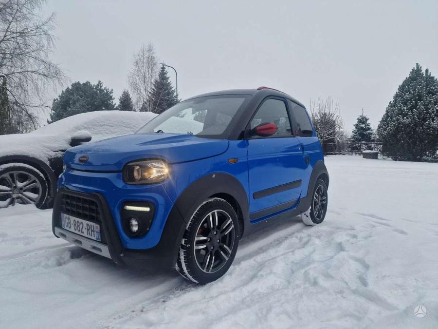 Blue Microcar Mgo 2021 in Kaunas, with an engine capacity of 0.48 L and mileage of 13 thousand km for 7900 €, photo 7 on AUTOMOTO.COM.LV
