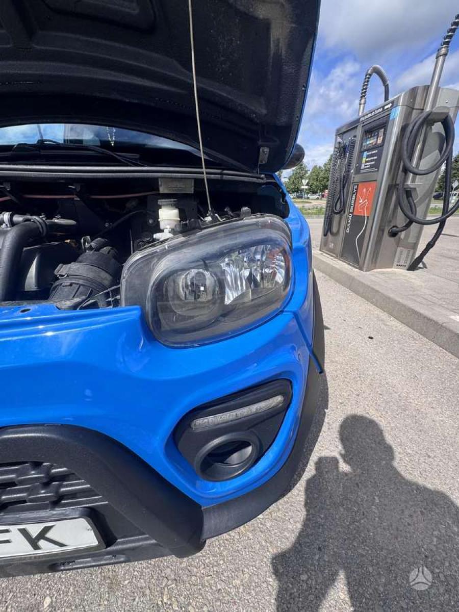 Blue Microcar Mgo 2022 in Taurage, with an engine capacity of 0.48 L and mileage of 27 thousand km for 8300 €, photo 4 on AUTOMOTO.COM.LV