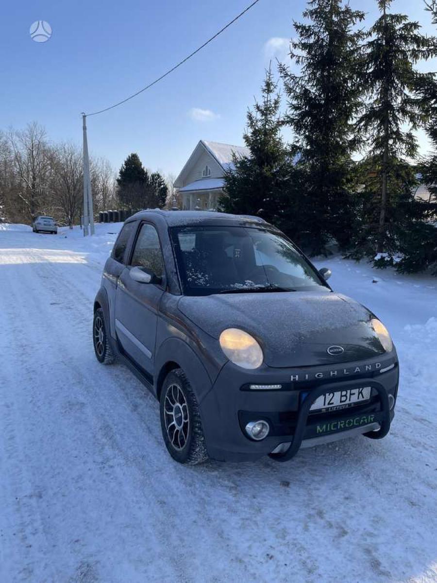 Brūns Microcar Mgo 2015 Jonava, ar dzinēja tilpumu 0.50 L un nobraukumu 30 tūkst. km par 6100 €, foto 2 vietnē AUTOMOTO.COM.LV